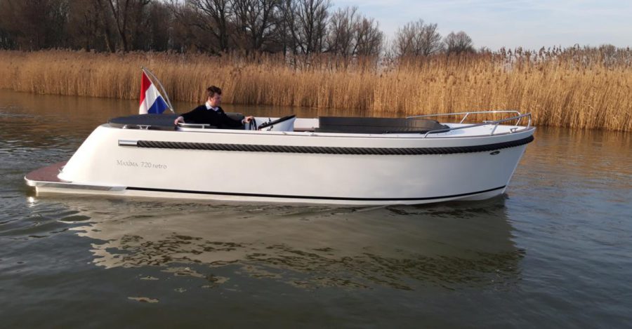 Maxima 720 Retro Tender | Sportieve sloep | Van Dijk Watersport