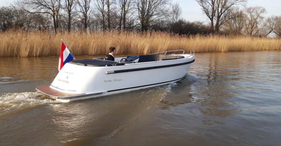 Maxima 720 Retro Tender | Sportieve sloep | Van Dijk Watersport